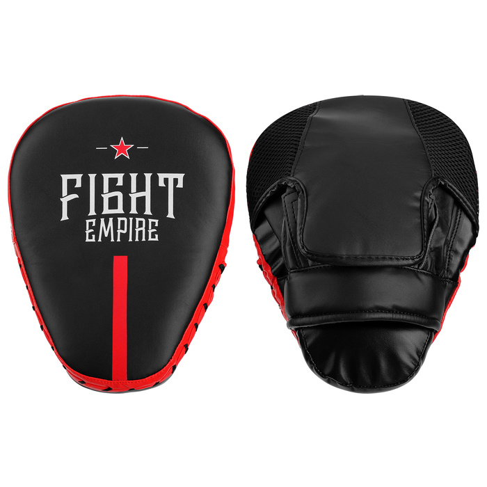 Лапа боксёрская FIGHT EMPIRE PRO, 1 шт., цвет чёрный/красный - купить ...