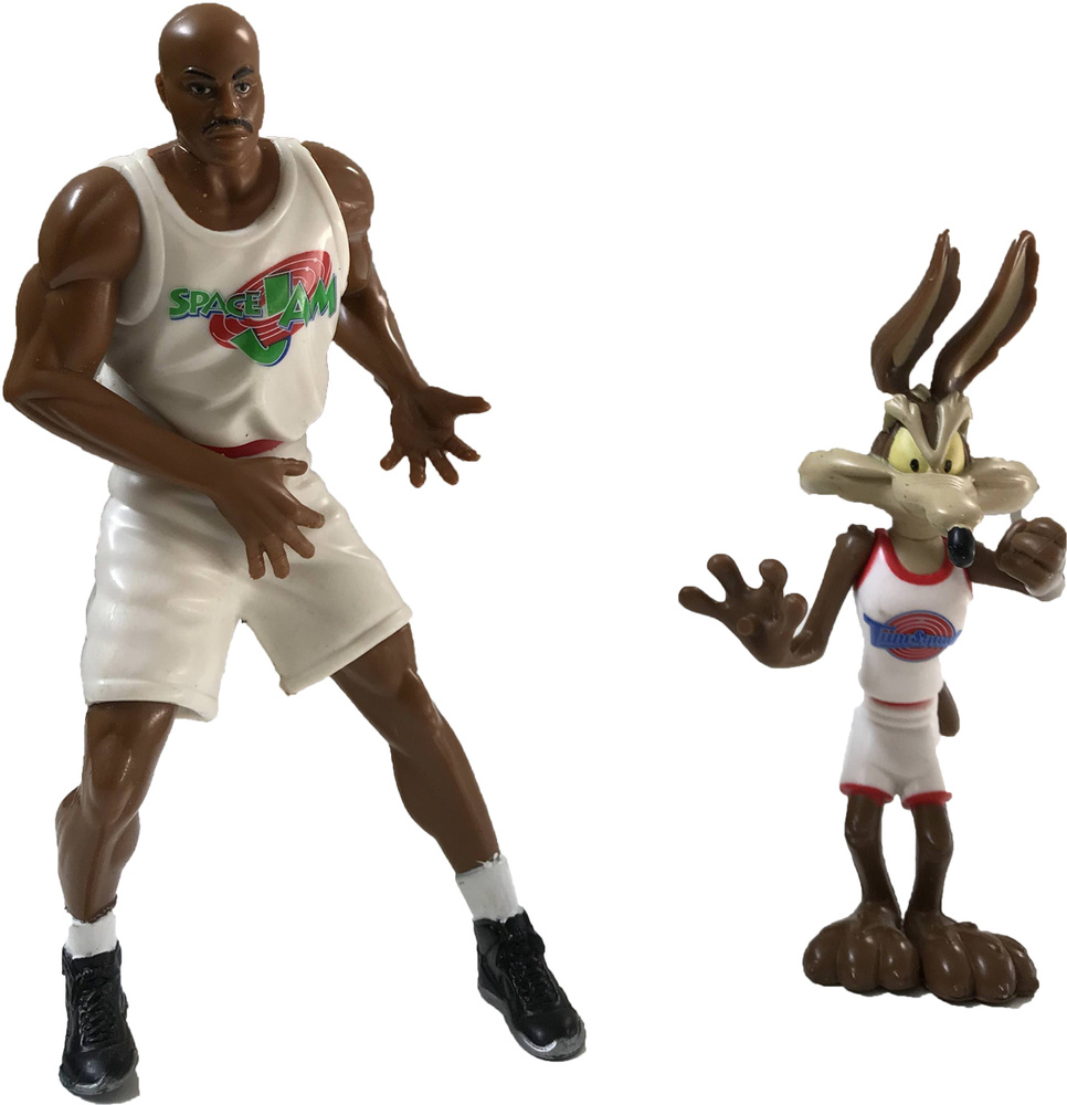 Набор фигурок Playmates: Space Jam Charles Barkley and Wile E. Coyote ...