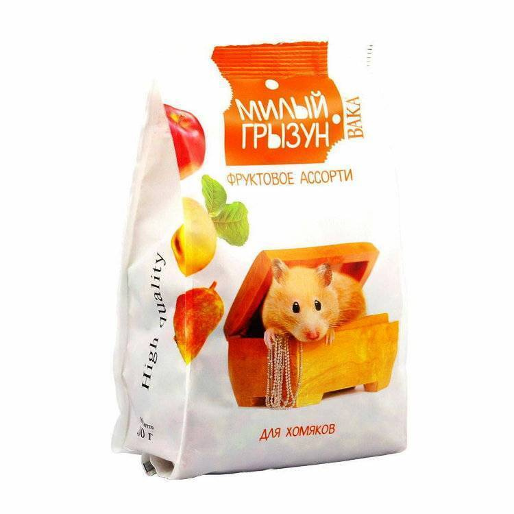 Корм сухой Вака "High Quality" Милый грызун фруктовое ассорти для ...