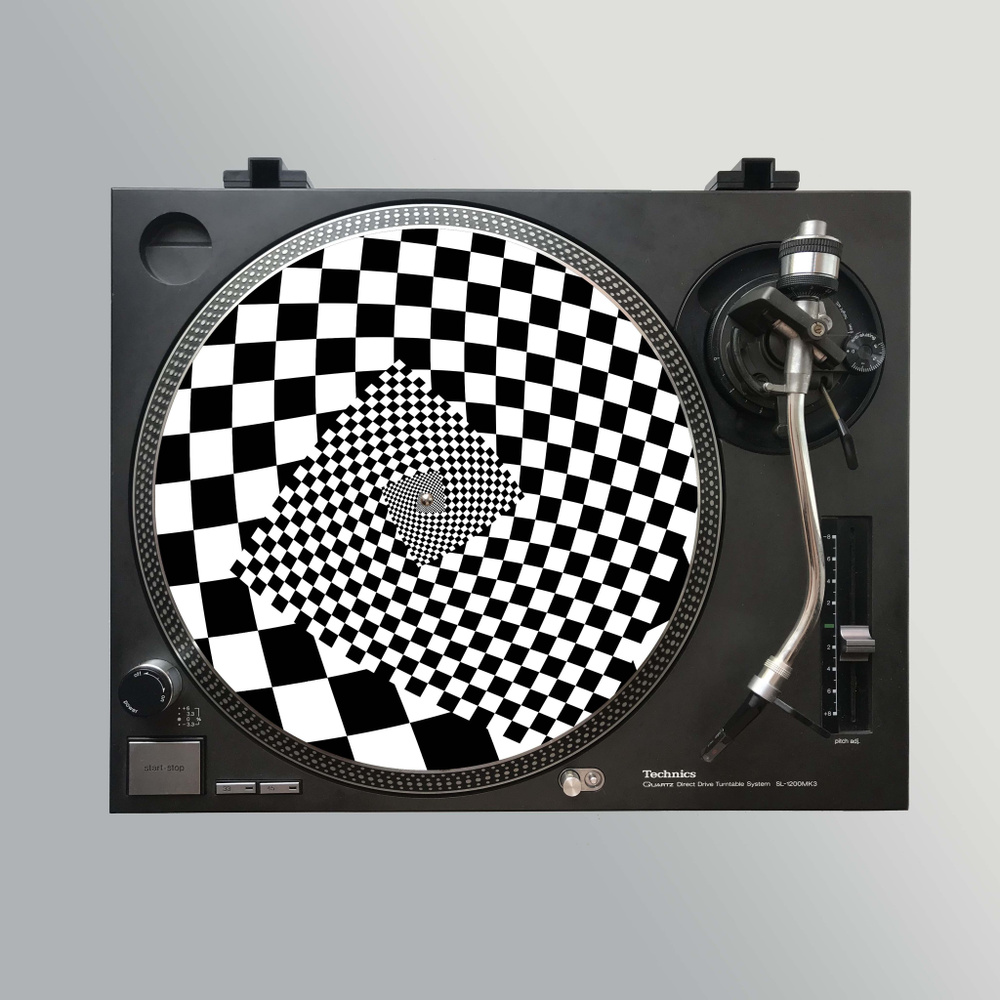 Слипмат фетровый, мат для для винилового проигрывателя - 297мм по ...