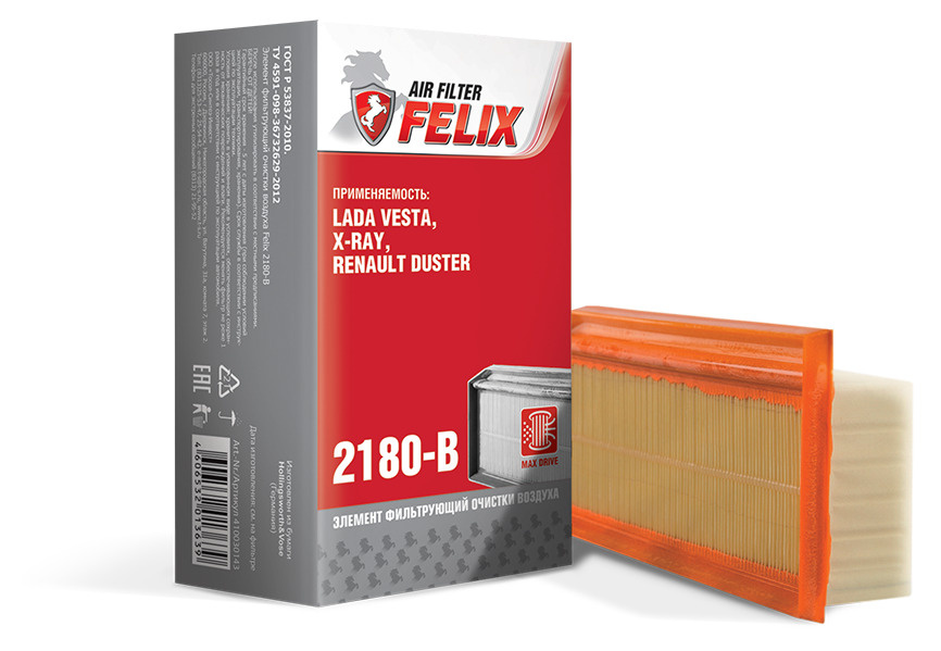 Фильтр воздушный FELIX 2180В - купить по выгодным ценам в интернет ...
