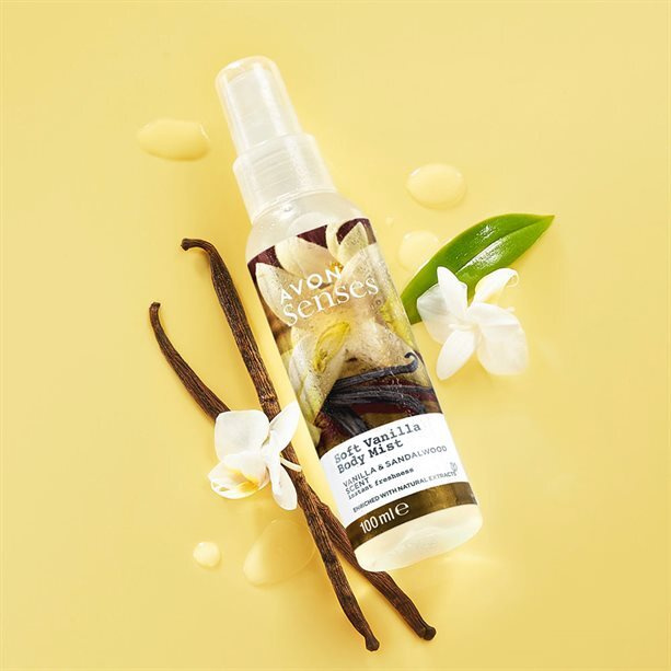 Avon Освежающий лосьон-спрей для тела "Нежная ваниль", 100 мл - купить ...