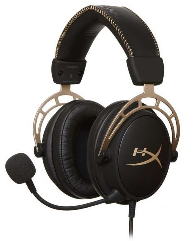 Игровые наушники Полноразмерные HyperX Cloud Alpha Gold - купить по ...