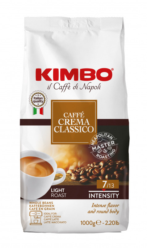 Кофе в зернах Kimbo Caffe Crema Classic Light, 1 кг. - купить с ...