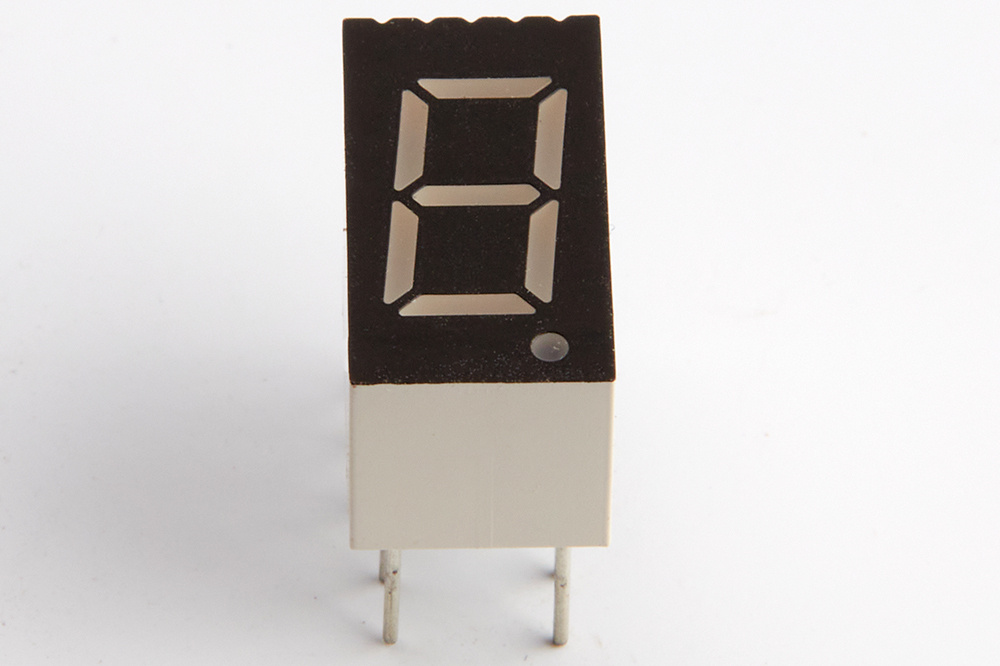 Индикатор цифровой FYS-3611AS-11, 1 разрядный 9mm общий катод красный ...