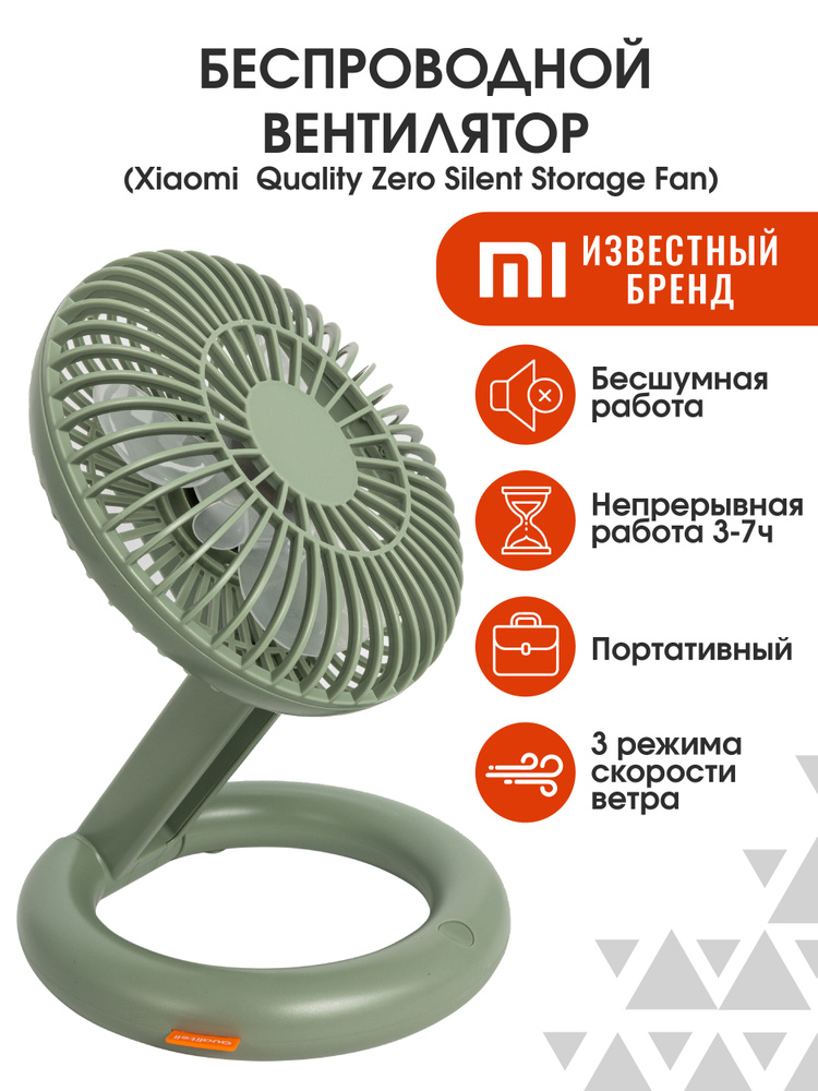 Вентилятор настольный Xiaomi Quality Zero Silent Storage Fan ...