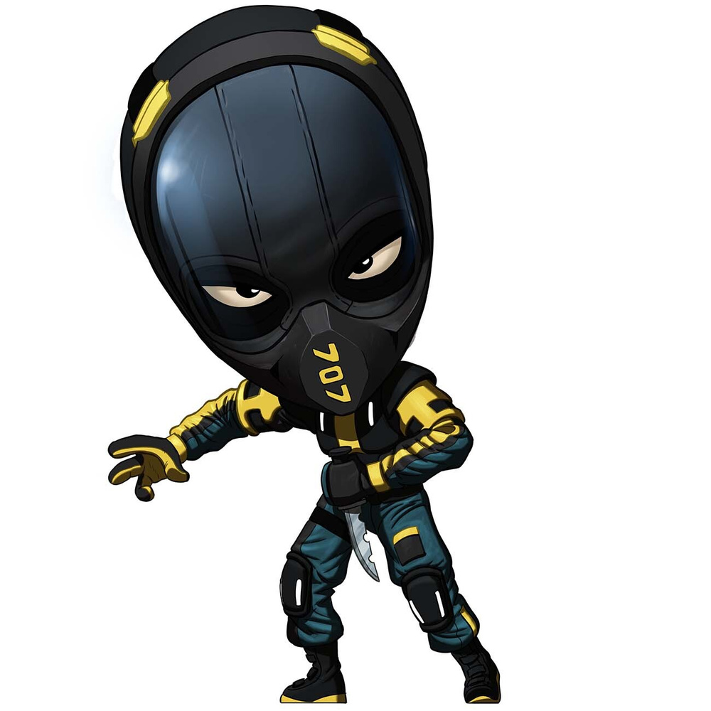 Фигурка UbiCollectibles Six Collection Vigil Chibi - купить с доставкой ...