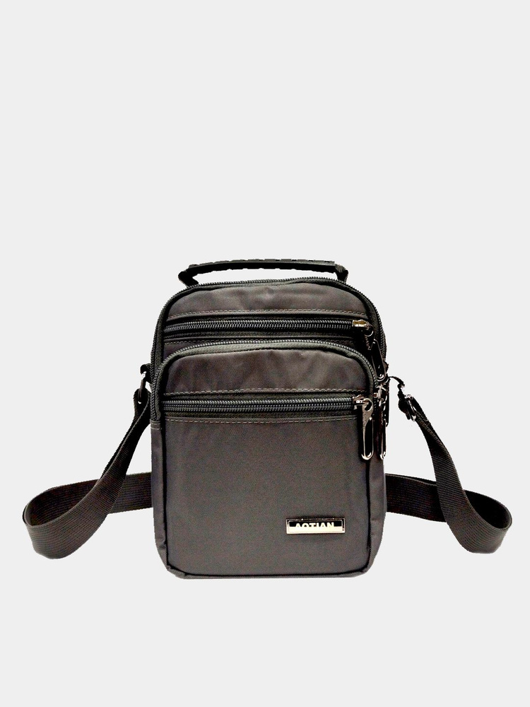 Сумка мужская текстильная на плечо, кросс-боди, барсетка - купить с ...