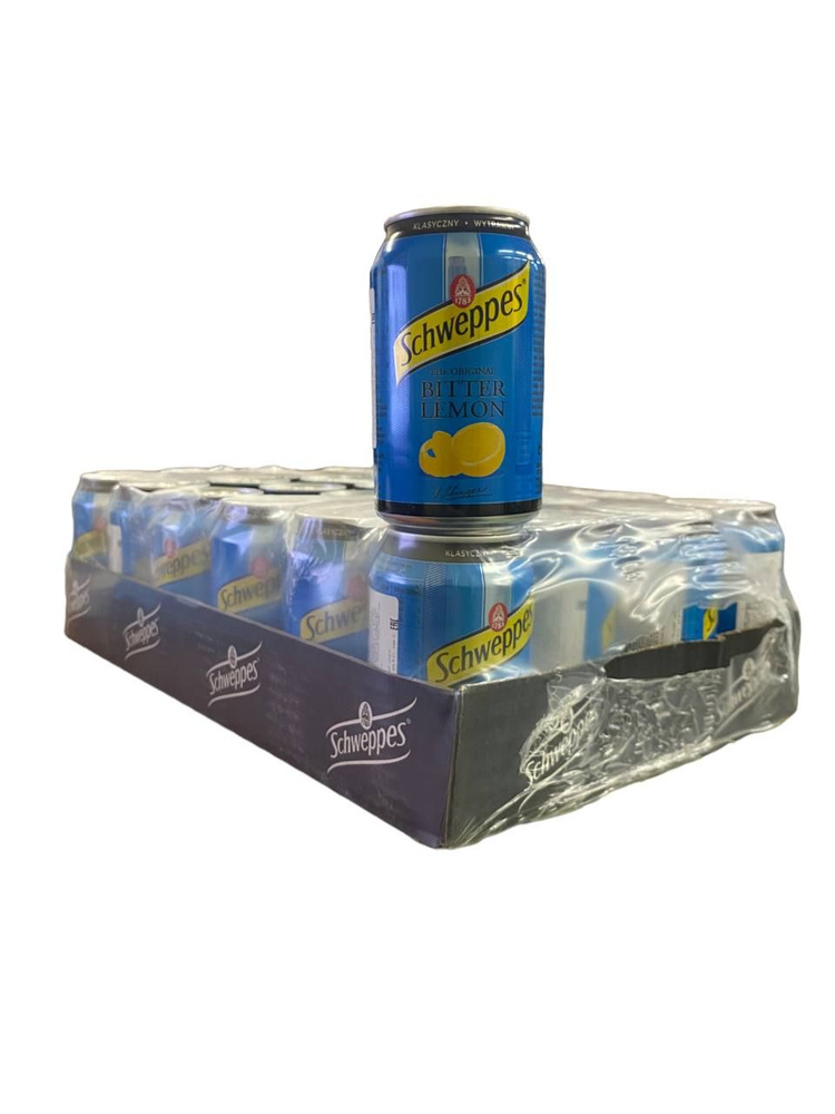 Газированный напиток Швепс Биттер Лимон / Schweppes Bitter Lemon ...