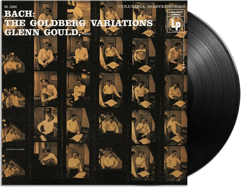 Glenn Gould Bach The Goldberg variations 1955 (LP) Виниловая пластинка ...