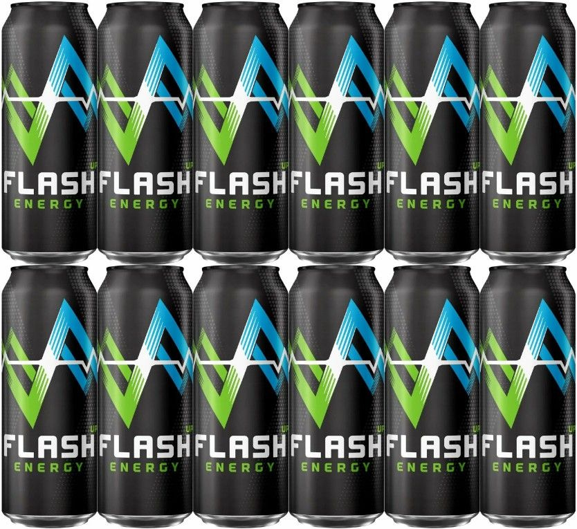 Flash Up Energy 0,45 л х 12 банок, энергетический напиток - купить с ...