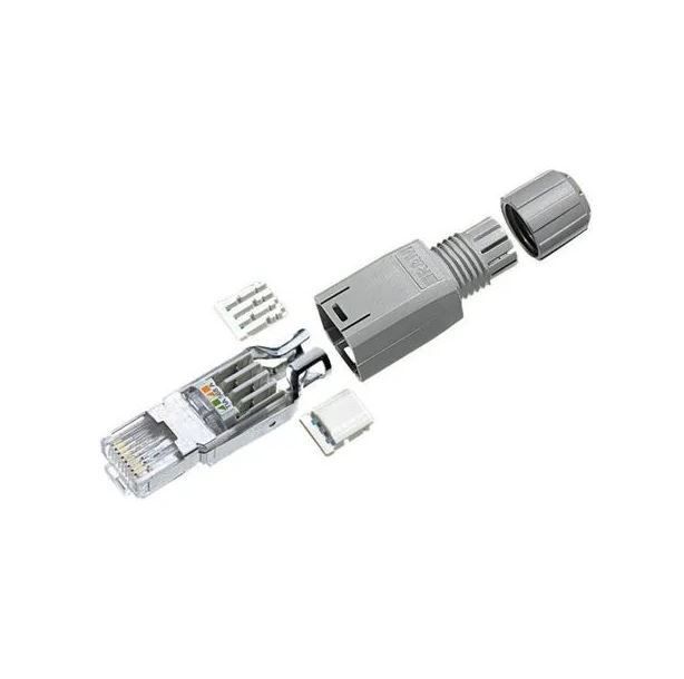 Коннектор полевой RF45 IP 20 R&M (RJ45) разъем - купить с доставкой по ...