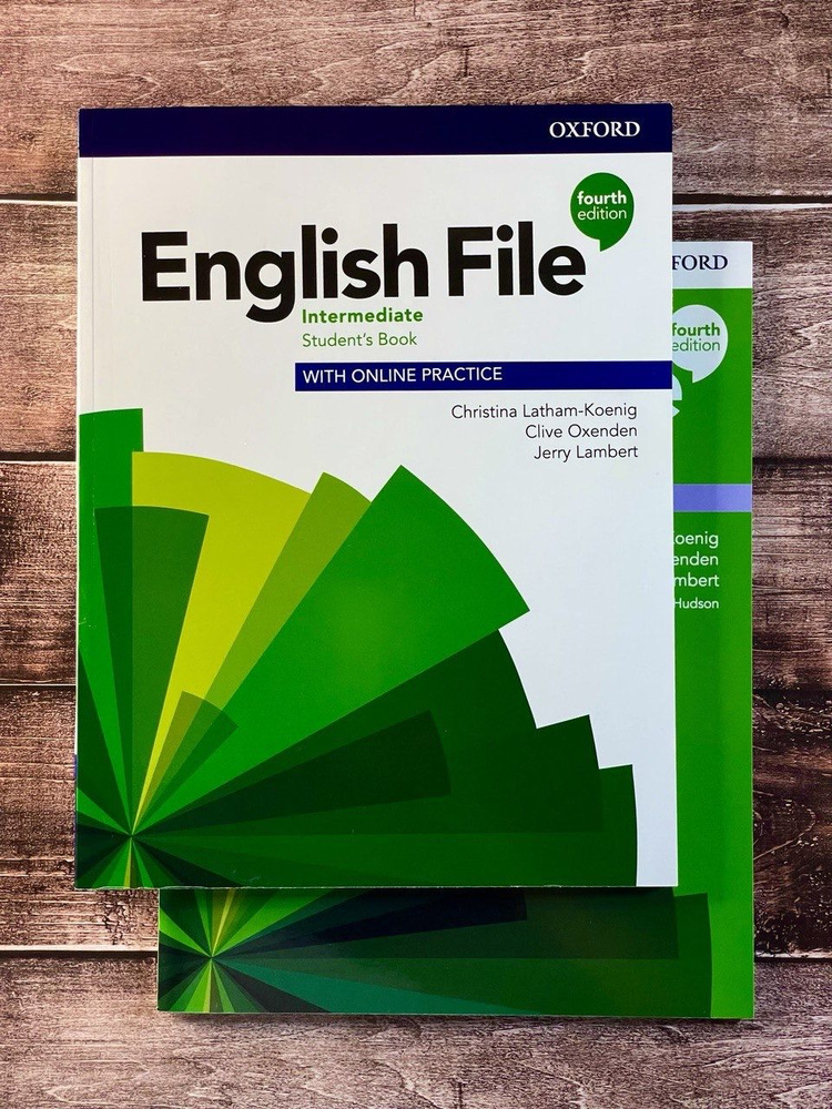 English File Intermediate (С ОНЛАЙН КОДОМ) Students book and Workbook ...