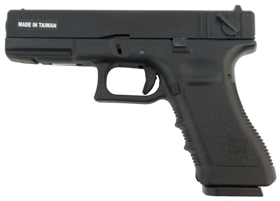 Пистолет пневм. KJW GLOCK G18 CO2, авт. - купить с доставкой по ...