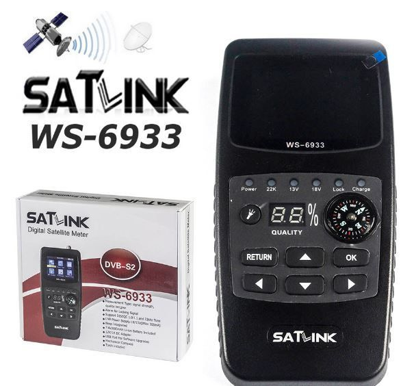Прибор для настройки спутниковых антенн Satlink WS-6933 - купить с ...