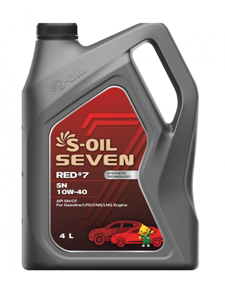 Масло моторное S-OIL SEVEN 10W-40 Синтетическое - купить в интернет ...