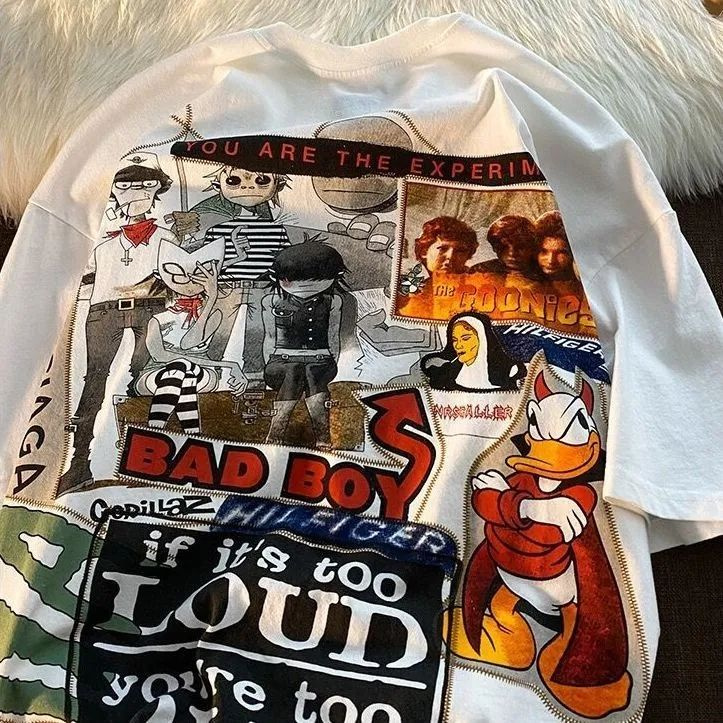 Футболка Мужской SYJWY белый Короткий, размер 60 Полиэфир Логотип Разрезы Домашний Китай ...