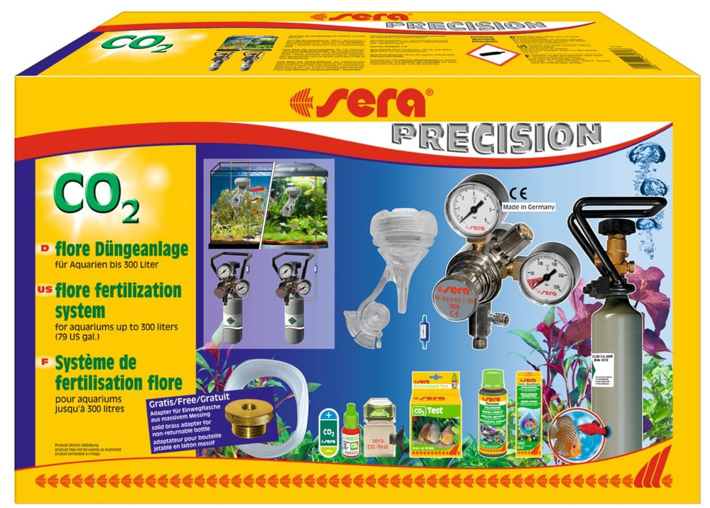 Система удобрения CO2 Sera flore CO2 fertilization system - купить с ...