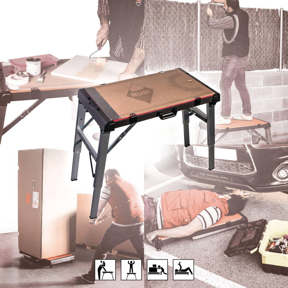 Стол рабочий складной 4 в 1 Rubi купить на OZON по низкой цене (1266624243)