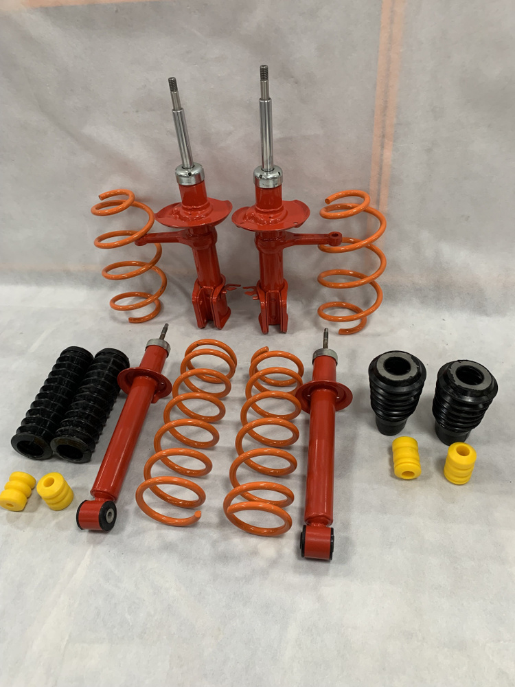 Комплект Стойки(Амортизаторы) в сборе с пружинами, пыльники и отбойники ...