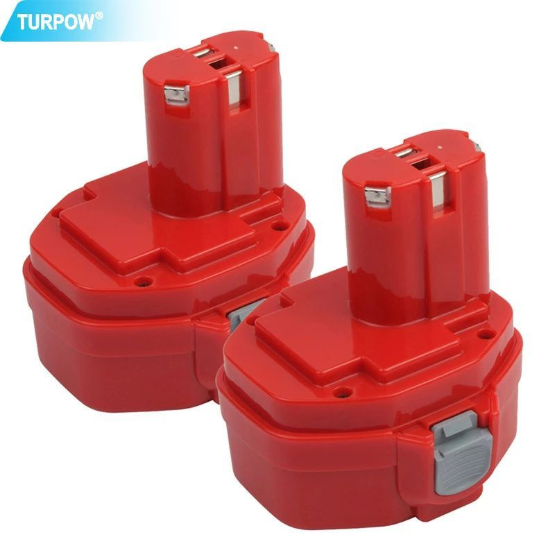 2шт Аккумулятор для шуруповерта Makita, 14V 4.8Ah Ni-Cd - купить с ...