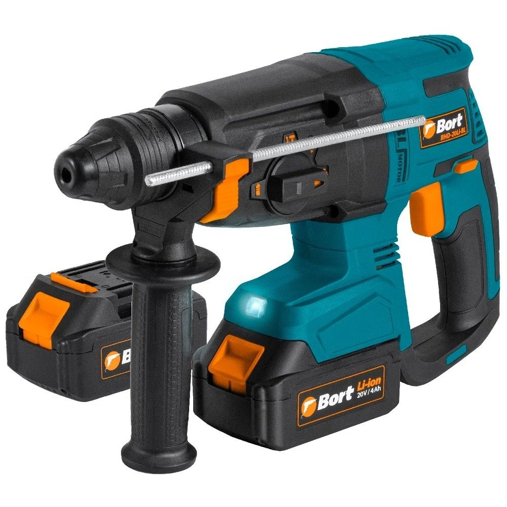 Перфоратор аккумуляторный Bort BHD-20Li-BL (2x4,0А.ч) купить на OZON по низкой цене (2241942717)