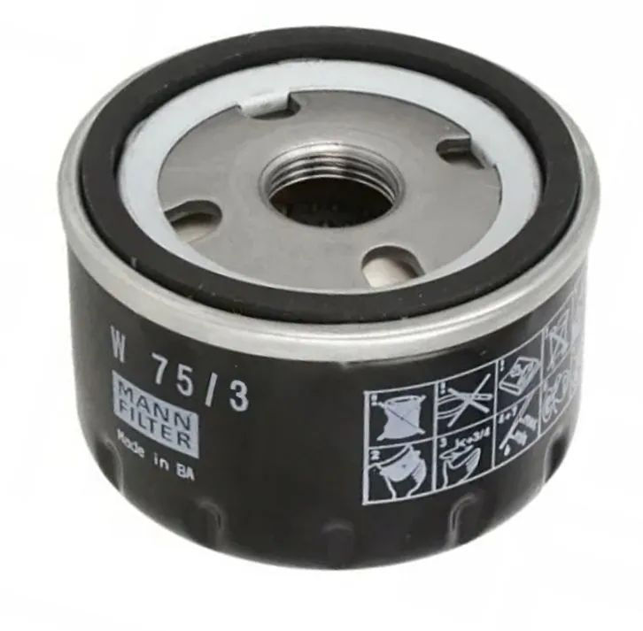 Фильтр масляный MANN FILTER W 75/3 - купить по выгодным ценам в ...