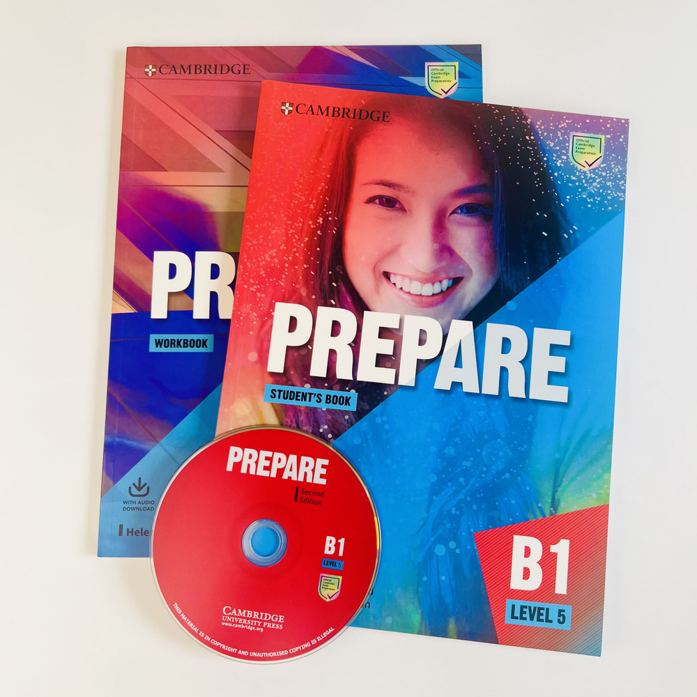 Prepare B1. Level 5 комплект: Student's Book + Workbook + диск | Joseph Niki купить на OZON по ...