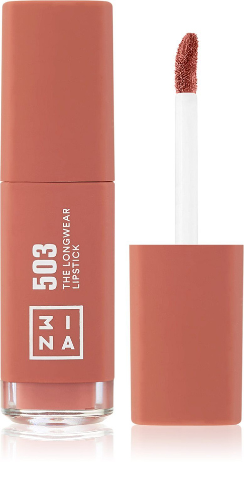 3INA The Longwear Lipstick - стойкая жидкая помада / 503 - Nude 6 ml ...