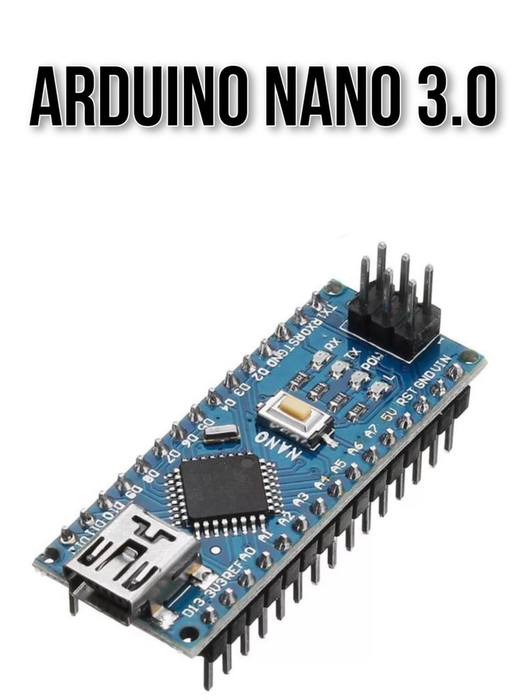 Контроллер Arduino Nano 3 0 Usb кабель купить с доставкой по