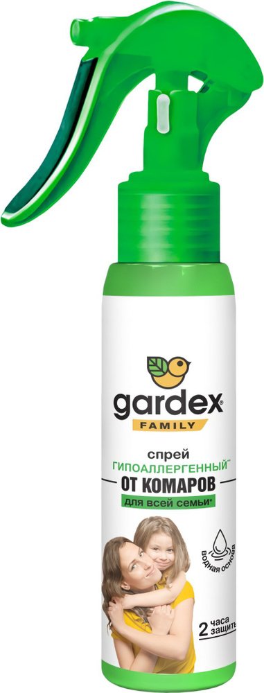 Gardex Спрей от комаров Family для всей семьи, 100 мл/ - купить с доставкой по выгодным ценам в ...