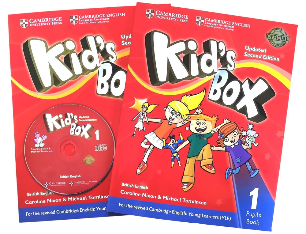 Kid's Box Level 1 Pupil's Book + Activity book 2nd Edition - купить с доставкой по выгодным ...