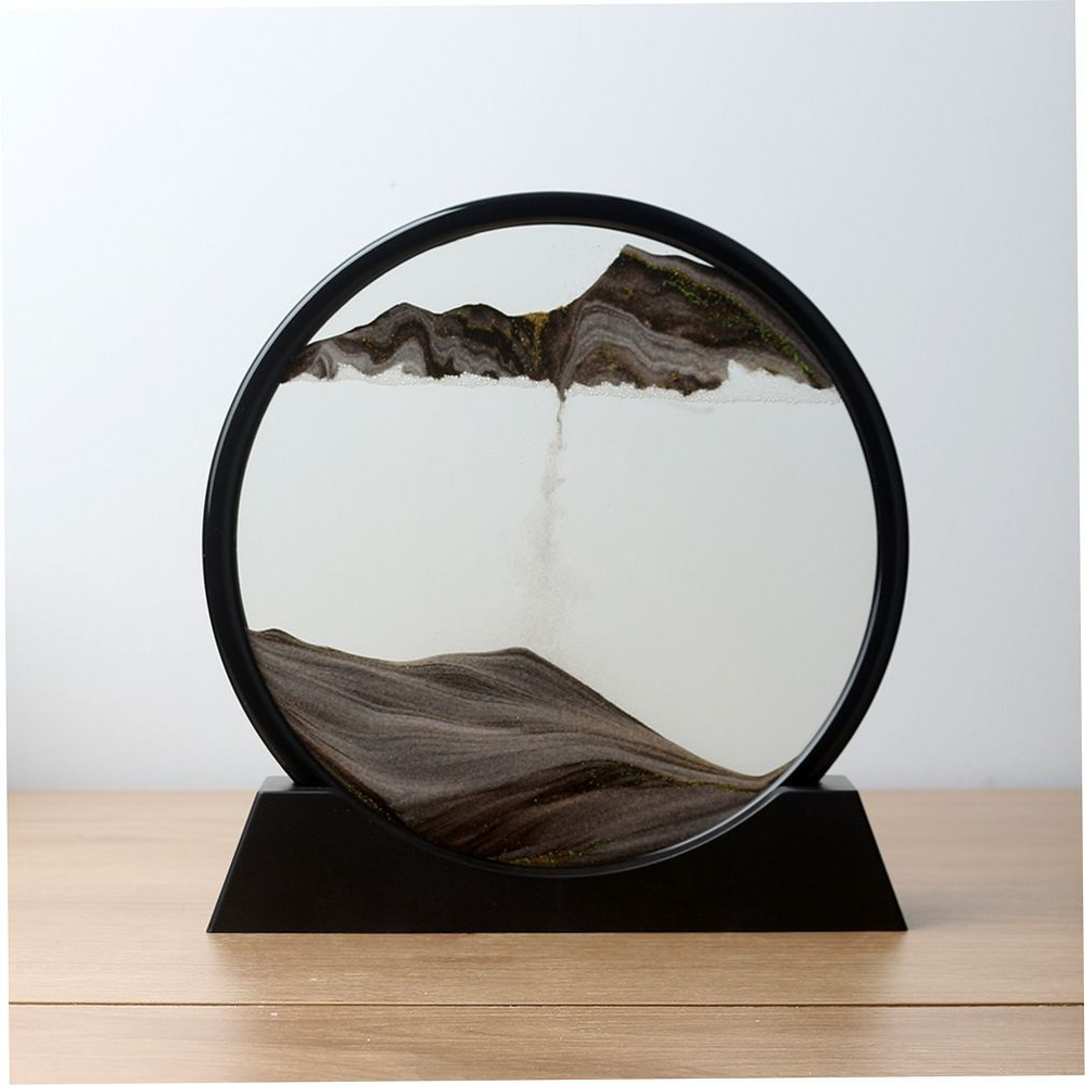 Песочная картина-антистресс 3D с движущимся золотым песком купить на ...