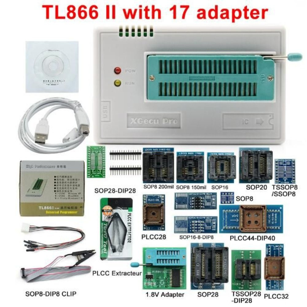 TL866II Plus, универсальный USB-программатор YDYS купить на OZON по ...