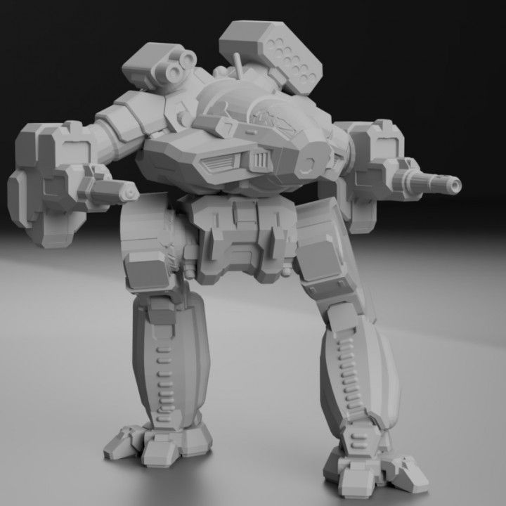 Миниатюра для настольной игры Battletech - Ebon Jaguar Prime (Cauldron ...
