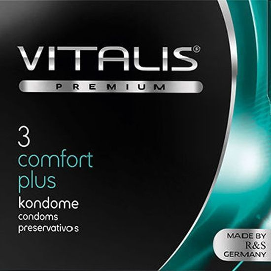 Презервативы VITALIS PREMIUM №3 comfort plus - анатомической формы ...