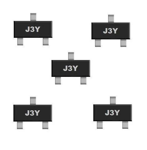 S8050 J3Y транзистор (5 шт.) SOT23 SMD аналог 2N5830 схема MPS650G ...