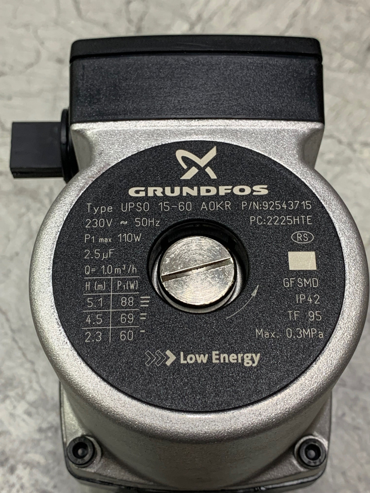 Циркуляционный насос Grundfos Насос UPS 15-60 130 циркуляционный Protherm, 230 л/мин - купить по ...