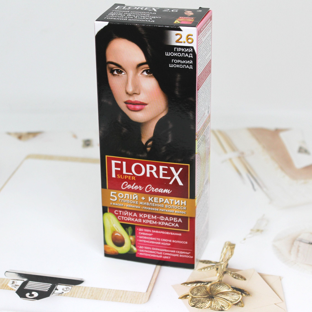 Florex Краска для волос, 220 мл - купить с доставкой по выгодным ценам ...
