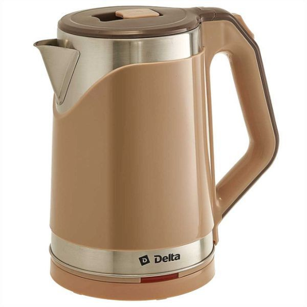 Чайник DELTA DL-1109 бежевый купить на OZON по низкой цене (1236300112)
