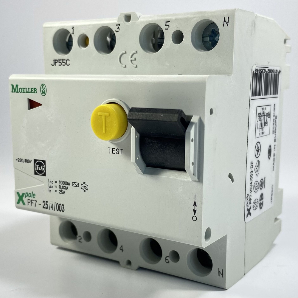 EATON УЗО 4P 25А 30мА AC, 1 шт. - купить с доставкой по выгодным ценам ...