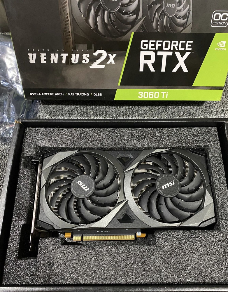 Видеокарта MSI GeForce RTX 3060 Ti, GDDR6 - купить по низким ценам в ...