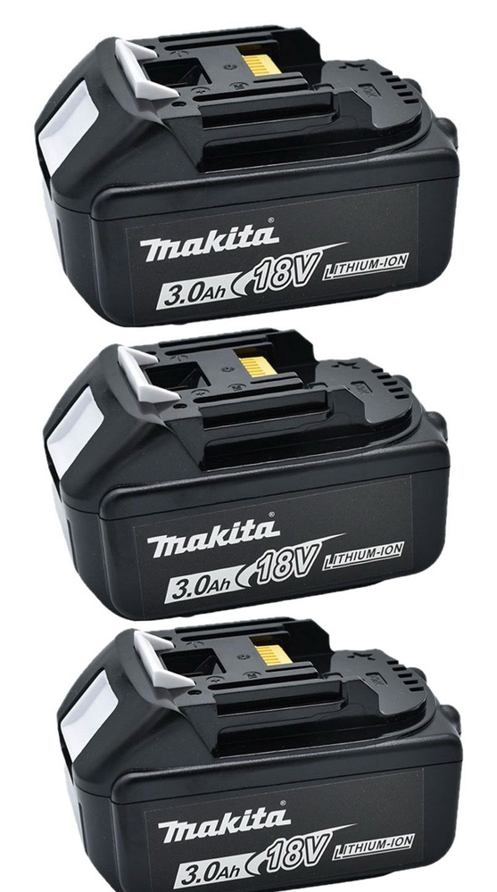 Аккумулятор Makita BL1830 BL1860 BL1860B BL18650 Li-ion 18V 3Ah ОРИГИНАЛ - купить с доставкой по ...