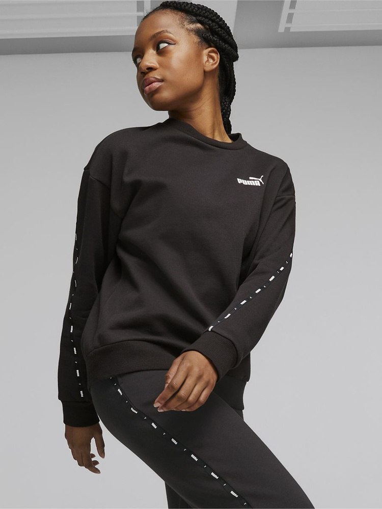 Свитшот PUMA Ess Tape Crew - купить с доставкой по выгодным ценам в интернет-магазине OZON ...