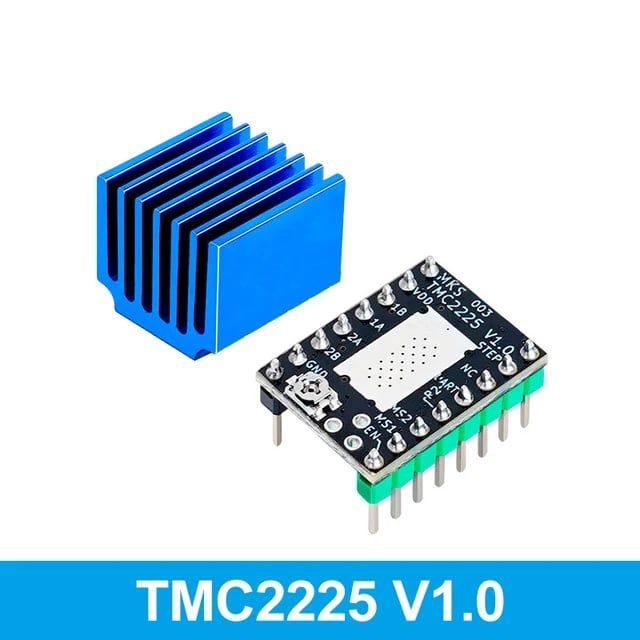 TMC2225 v1.0. - драйвер шагового двигателя от Makerbase - купить с доставкой по выгодным ценам в ...