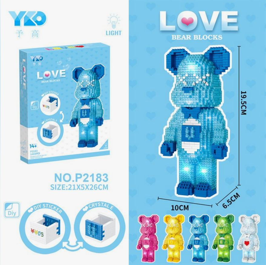 Конструктор Bear Block с секретным сейфом - купить с доставкой по ...