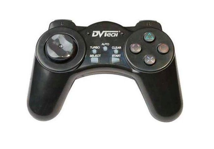 DVTech Геймпад DVtech JS19 Shock Gear PC black, Проводной, черный ...
