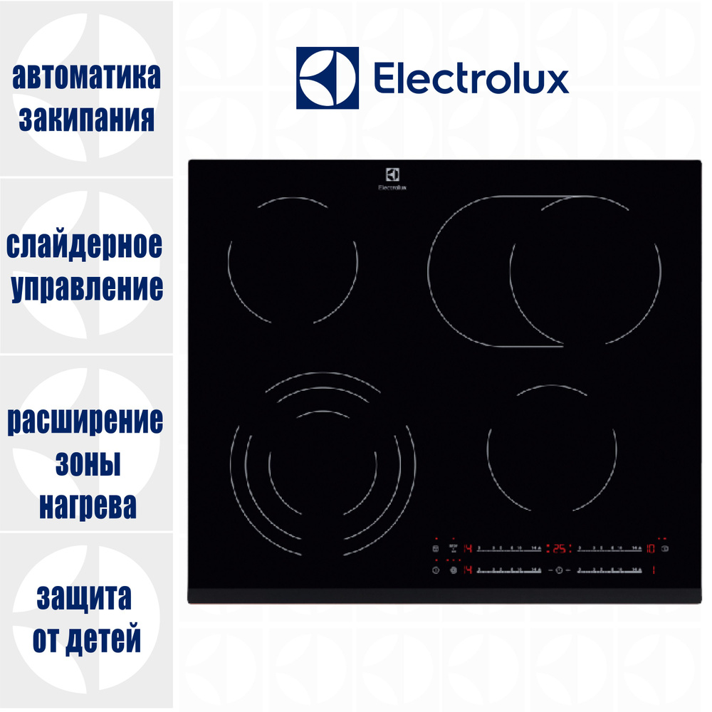 Электрическая варочная поверхность ELECTROLUX EHF6547FXK купить по ...