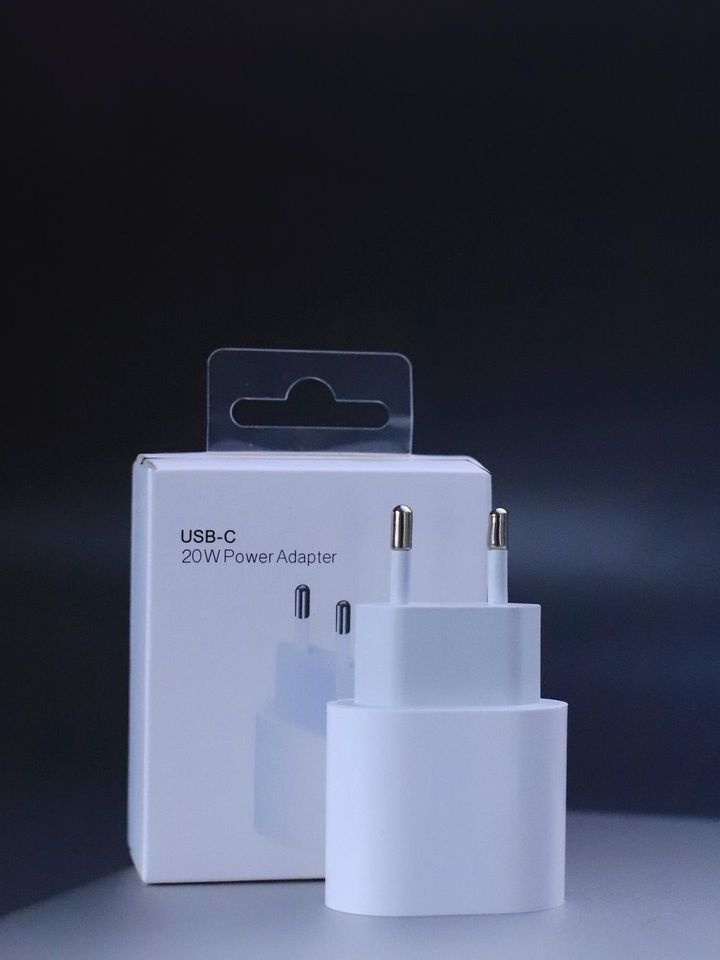 Сетевое зарядное устройство type-c lightning, 20 Вт, USB Type-C ...