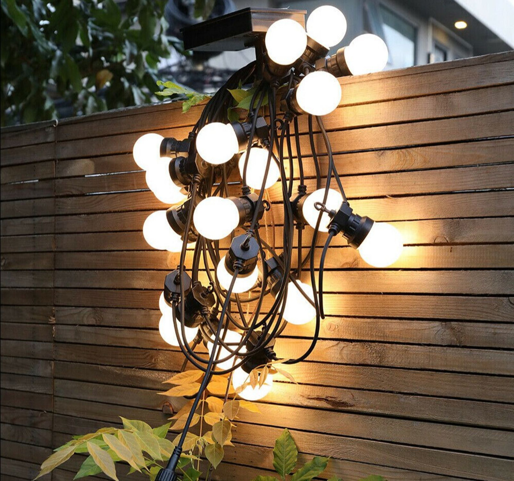Гирлянда уличная светодиодная Retro lights, электрогирлянда 10 метров ...